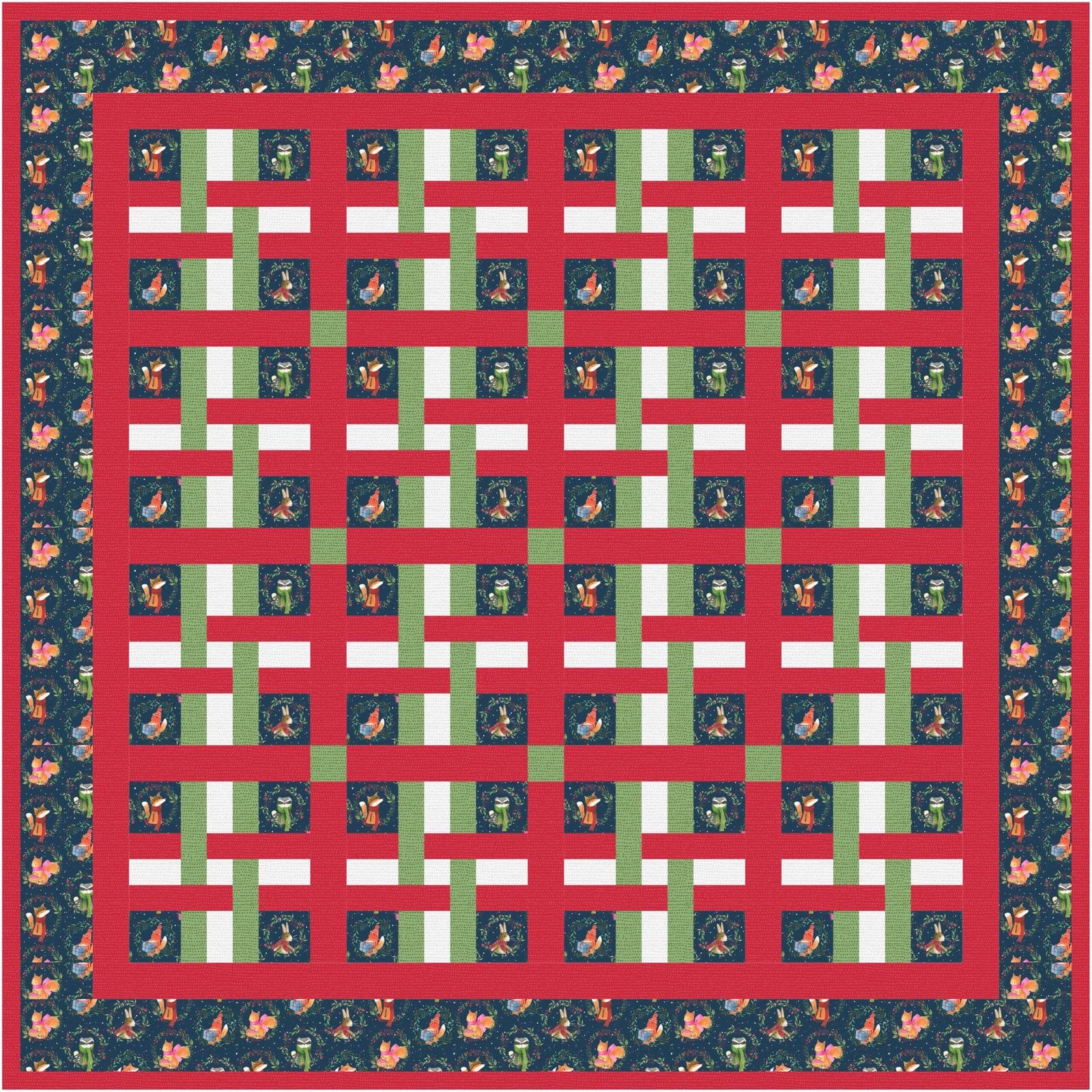 Christmas Weaving | Tourmaline & Thyme Quilts