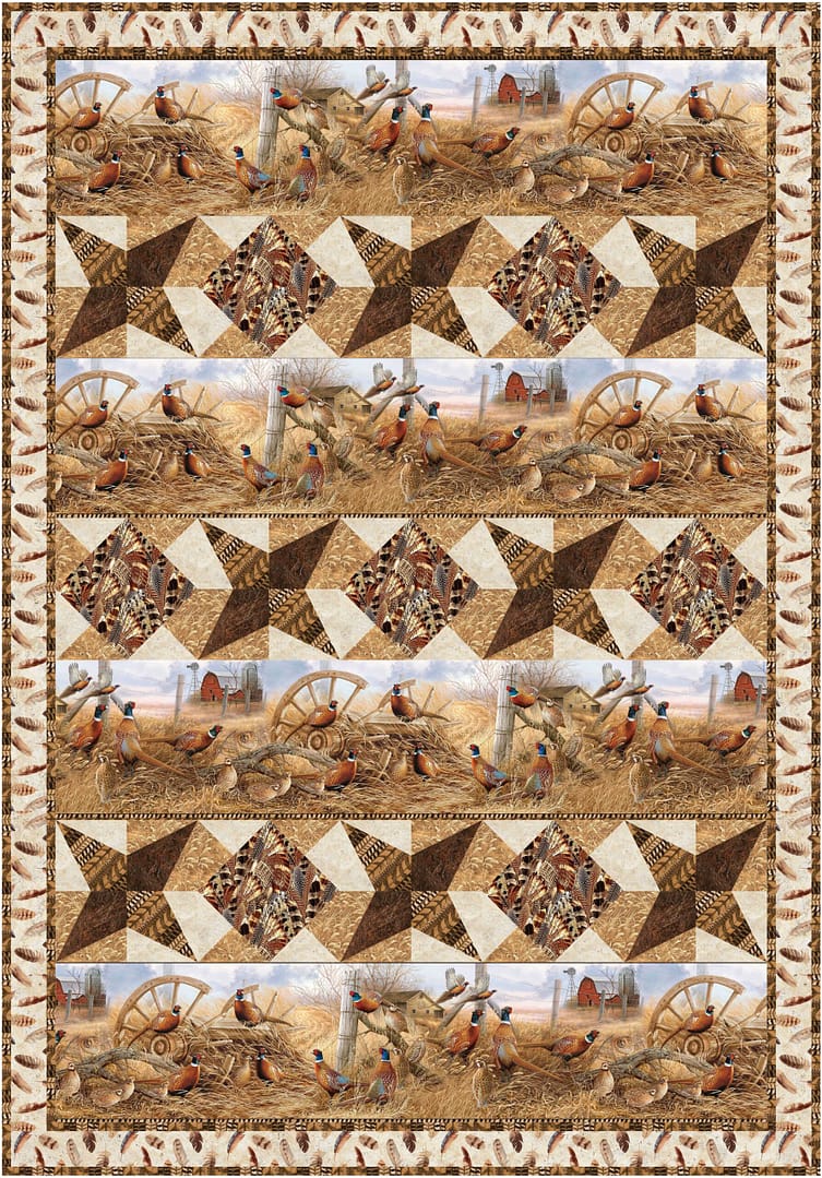 Feathers and Rings | Tourmaline & Thyme Quilts