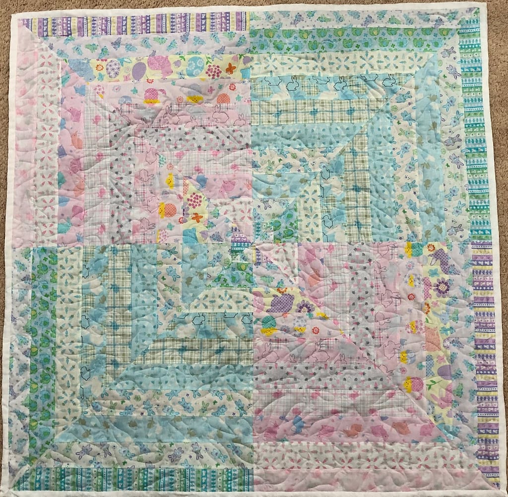 Quick Pinwheel Strip Quilt | Tourmaline & Thyme Quilts