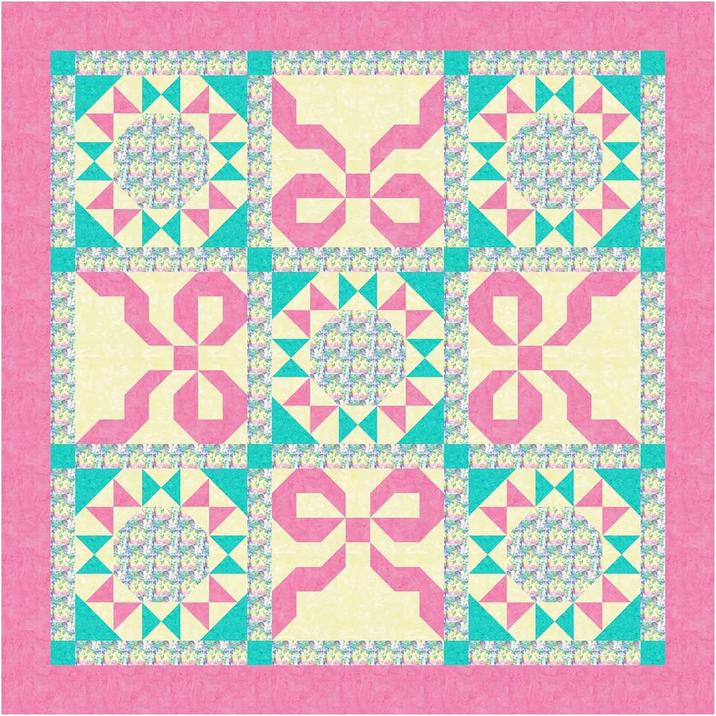 Buttons and Bows | Tourmaline & Thyme Quilts