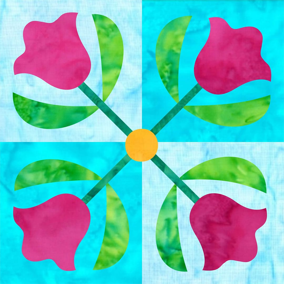 Tulip from North Carolina | Tourmaline & Thyme Quilts