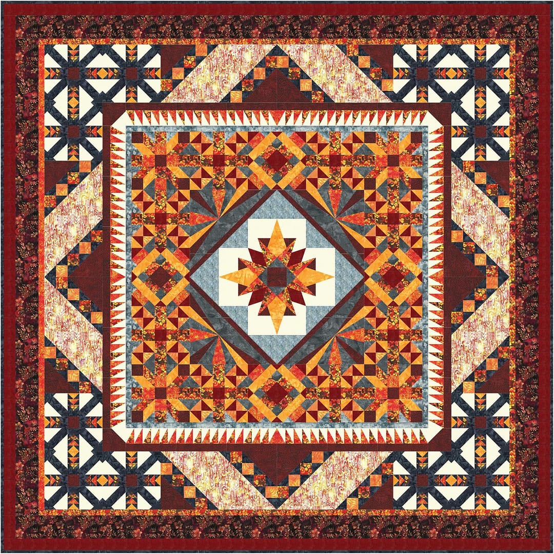 Wildfire | Tourmaline & Thyme Quilts