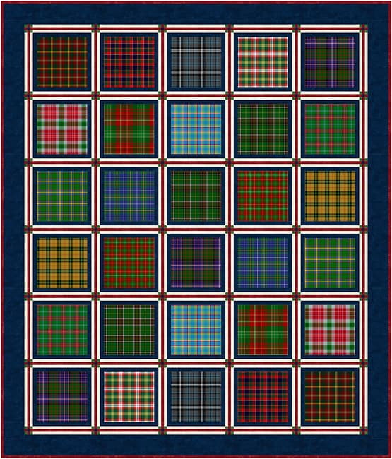 Tons of Tartan (Canadian Version) | Tourmaline & Thyme Quilts
