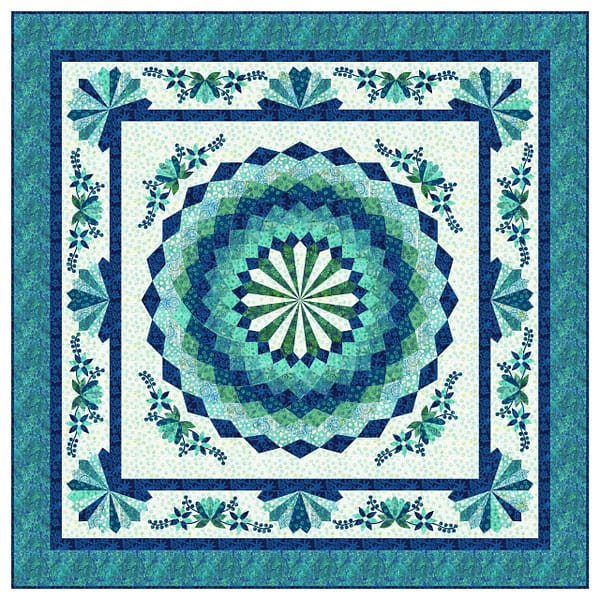 Dahlia Chic | Tourmaline & Thyme Quilts