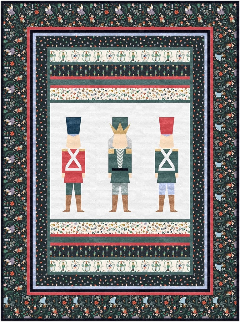Gingerbread Soldiers | Tourmaline & Thyme Quilts