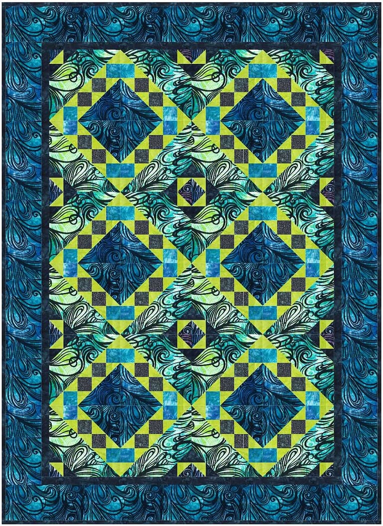 Speck in the Eye | Tourmaline & Thyme Quilts