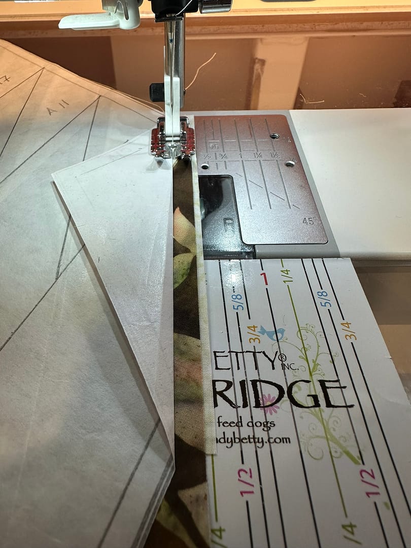 Foundation Piecing - Paper or Freezer Paper? | Tourmaline & Thyme Quilts