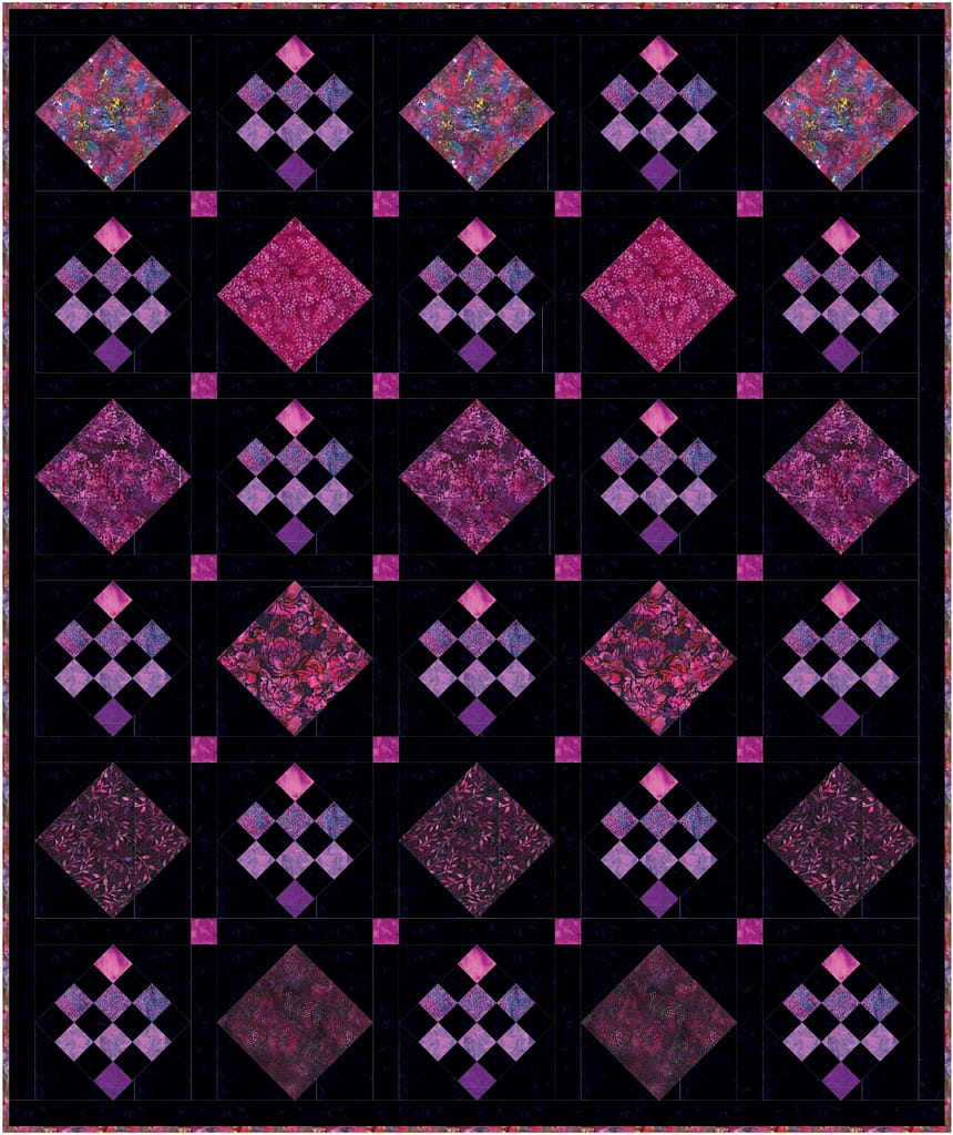 Ardent Amethyst | Tourmaline & Thyme Quilts