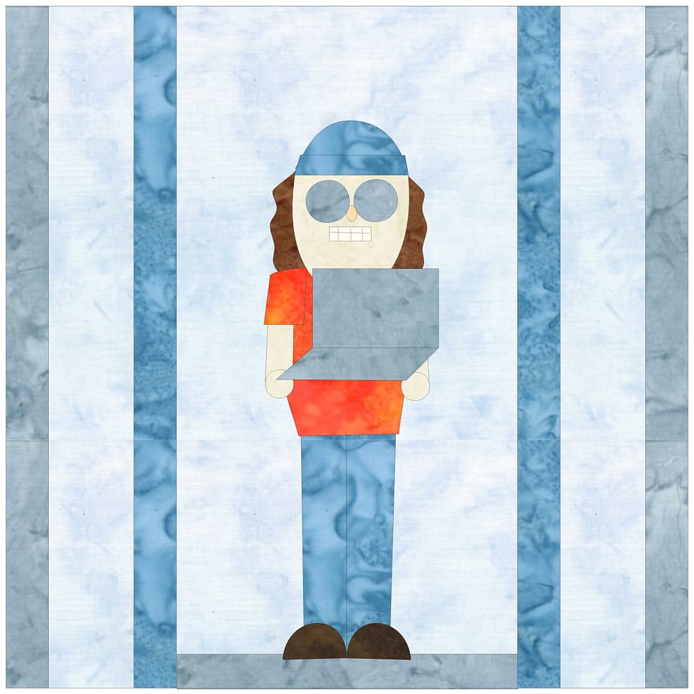 Father Time Nutcracker | Tourmaline & Thyme Quilts