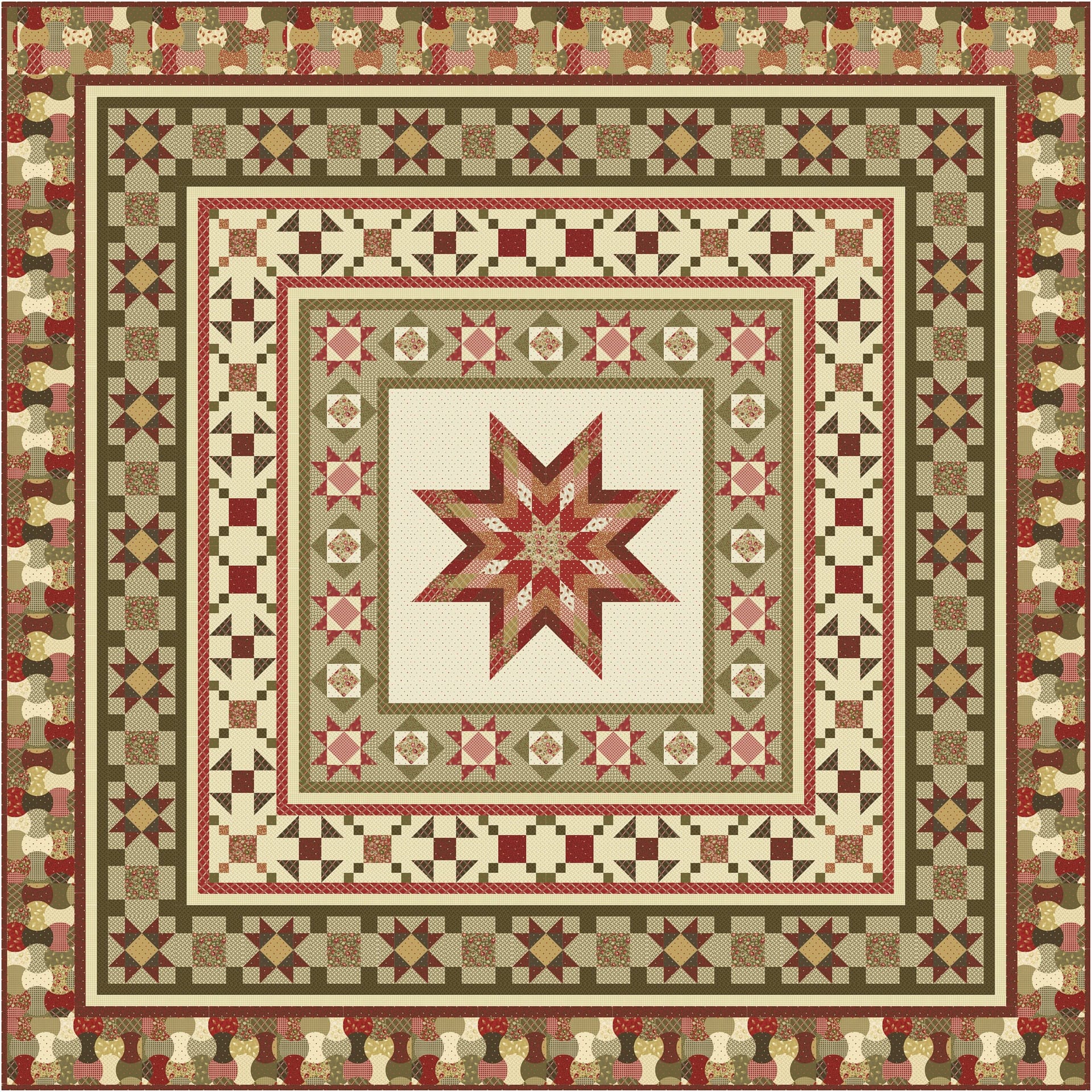 Pea Patch Island | Tourmaline & Thyme Quilts