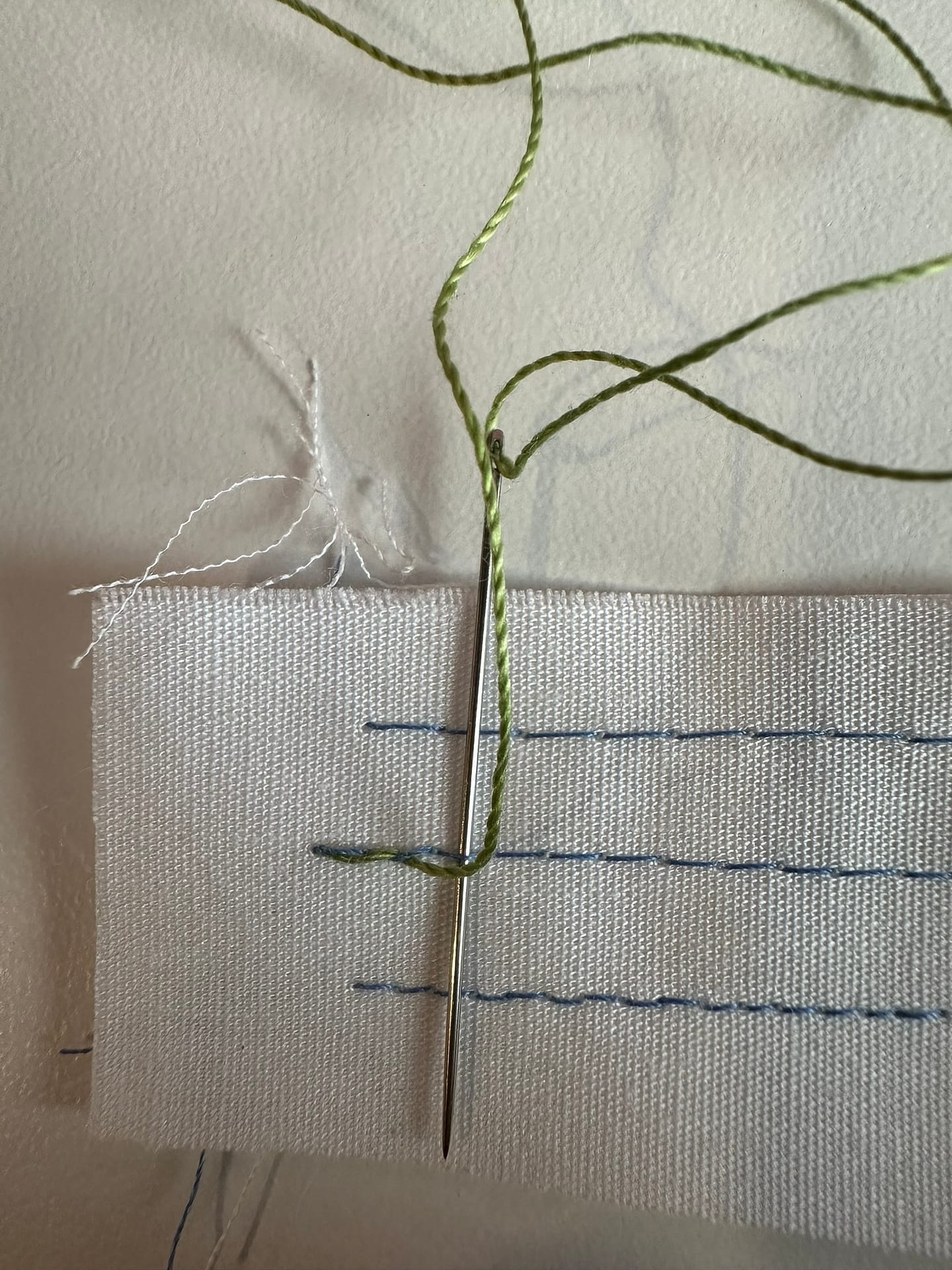 Basic Embroidery Stitch for I’m a Little Teapot | Tourmaline & Thyme Quilts